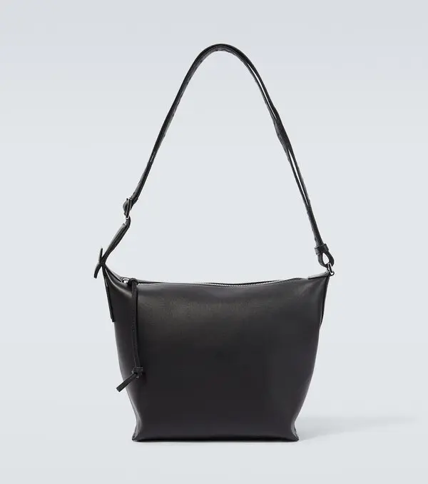 Loewe Cubi Small Leather Crossbody Bag