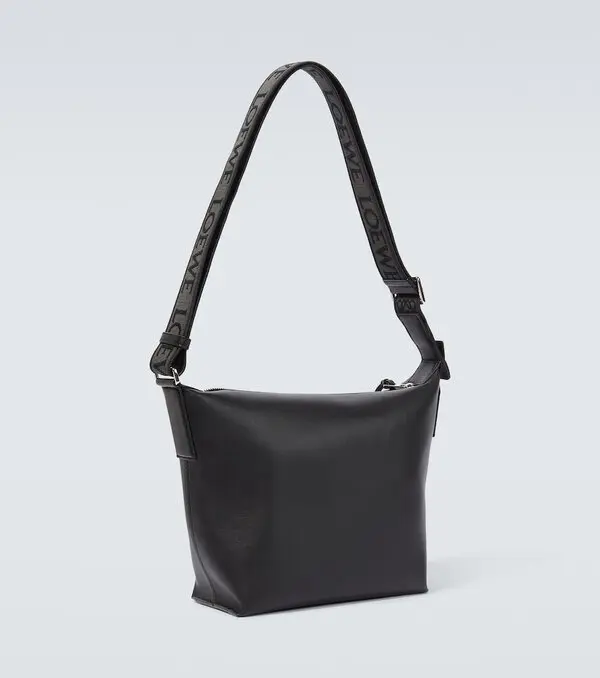 Loewe Cubi Small Leather Crossbody Bag