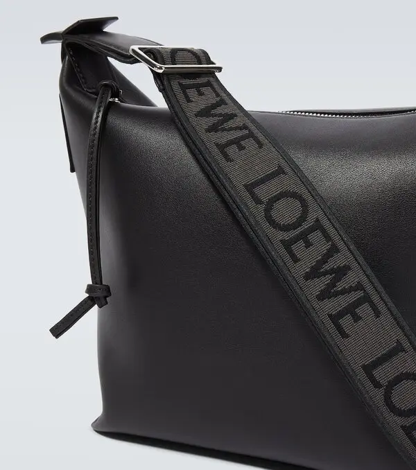 Loewe Cubi Small Leather Crossbody Bag