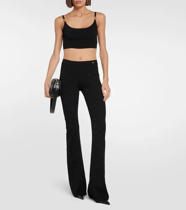 Versace La Greca Medusa '95 Bra Top - Black