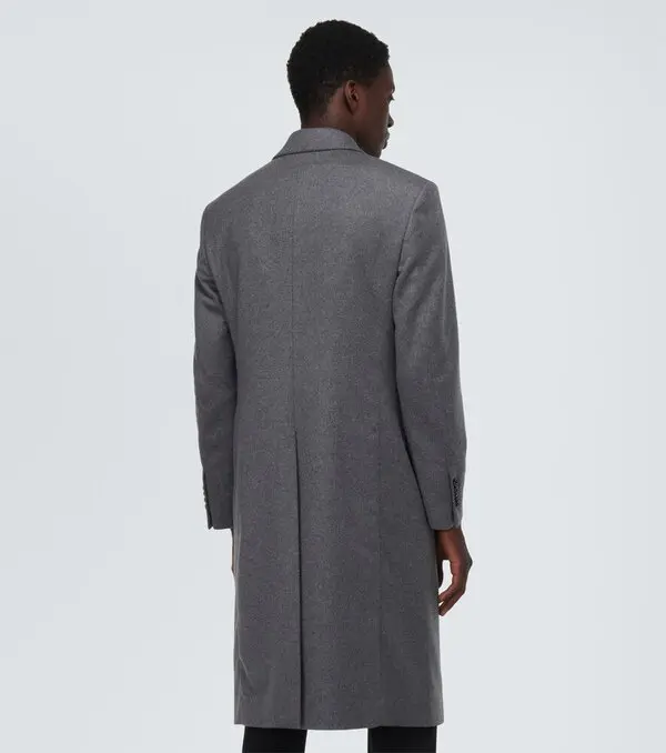 LARDINI Double-breasted Cashmere Coat