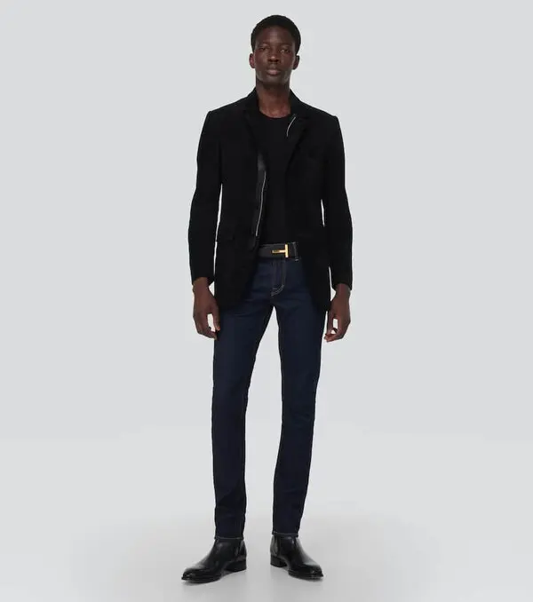 TOM FORD Suede Blazer