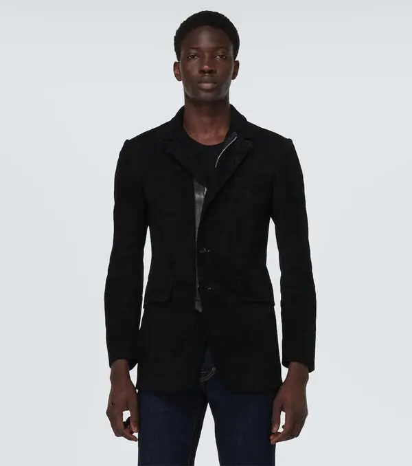 TOM FORD Suede Blazer