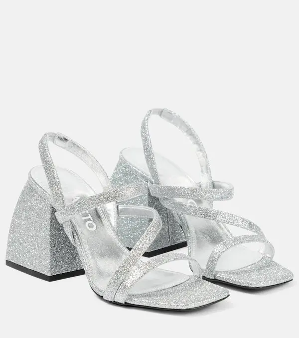 NODALETO Bulla Gemini Mary Jane Sandals - Silver
