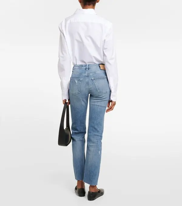 Ag Girlfriend Straight Jeans
