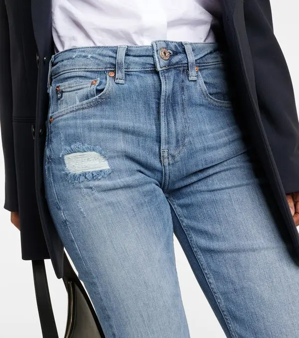 Ag Girlfriend Straight Jeans