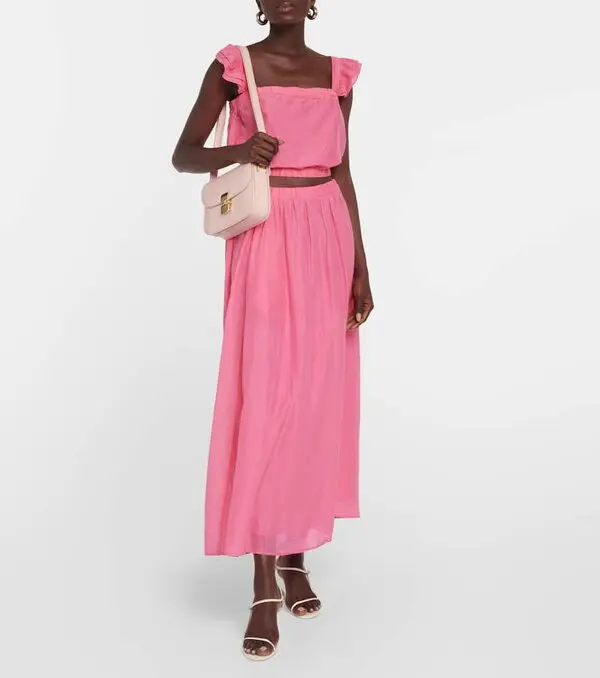 Velvet By Graham & Spencer Gracen Crop Top