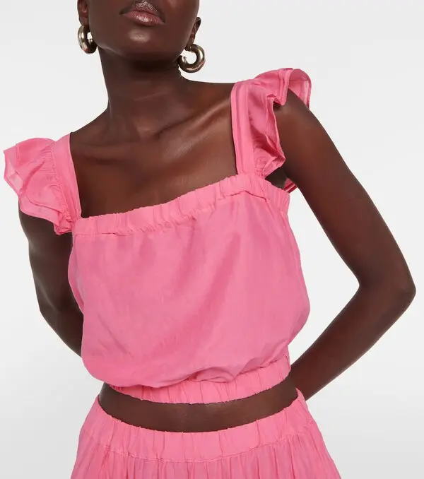 Velvet By Graham & Spencer Gracen Crop Top