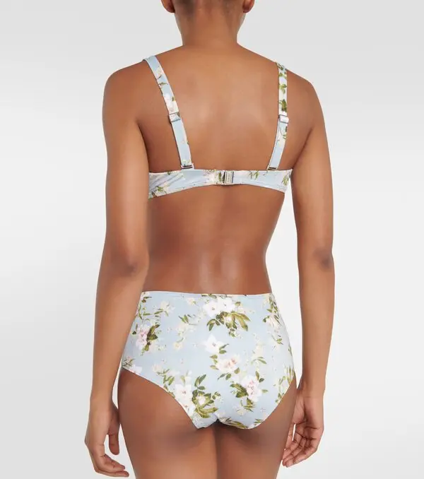 Erdem Floral High-rise Bikini Bottom