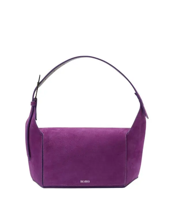 Attico 7/7 Suede Shoulder Bag