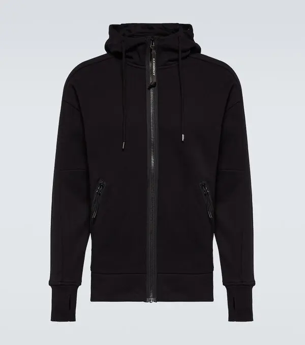 C.P. COMPANY Cotton Fleece Goggle Hoodie
