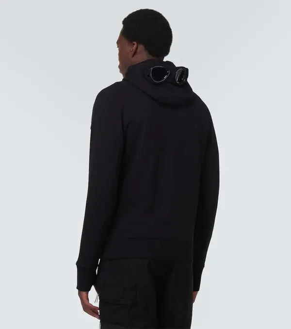C.P. COMPANY Cotton Fleece Goggle Hoodie