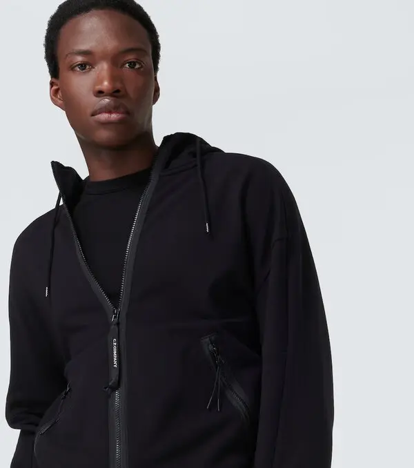 C.P. COMPANY Cotton Fleece Goggle Hoodie