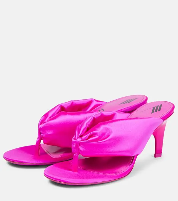 Attico Rem Thong Sandals - Pink