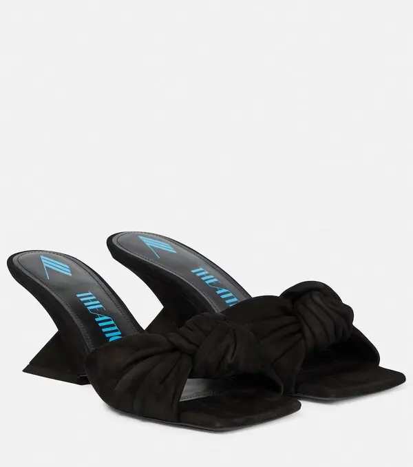 Attico Duse Suede Leather Sandals