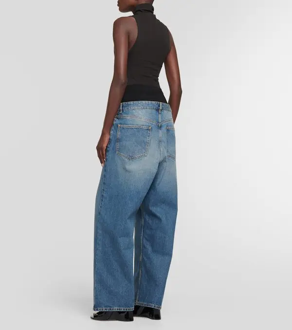 Alaïa Wide-leg Jeans