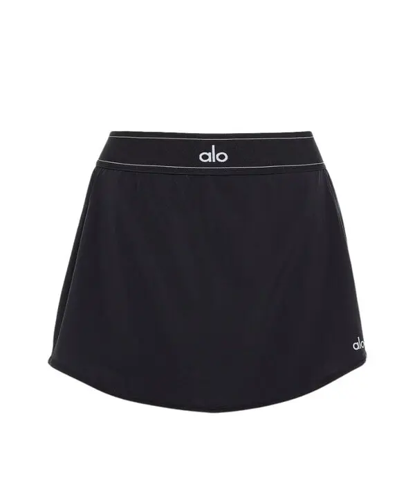 Alo Yoga Match Point Tennis Skirt - Black | Editorialist