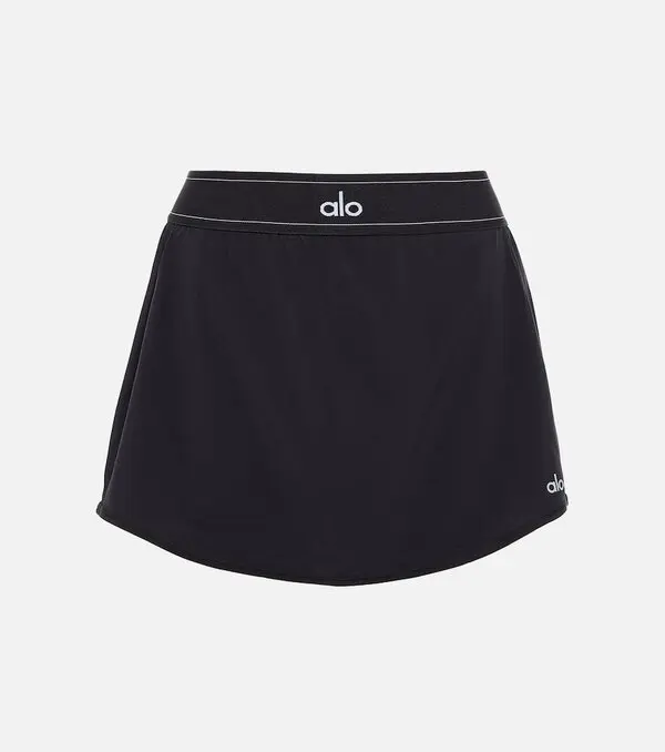 Alo Yoga Match Point Tennis Skirt - Black | Editorialist