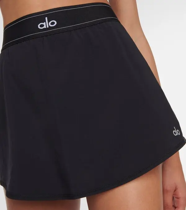 Alo Yoga Match Point Tennis Skirt - Black | Editorialist