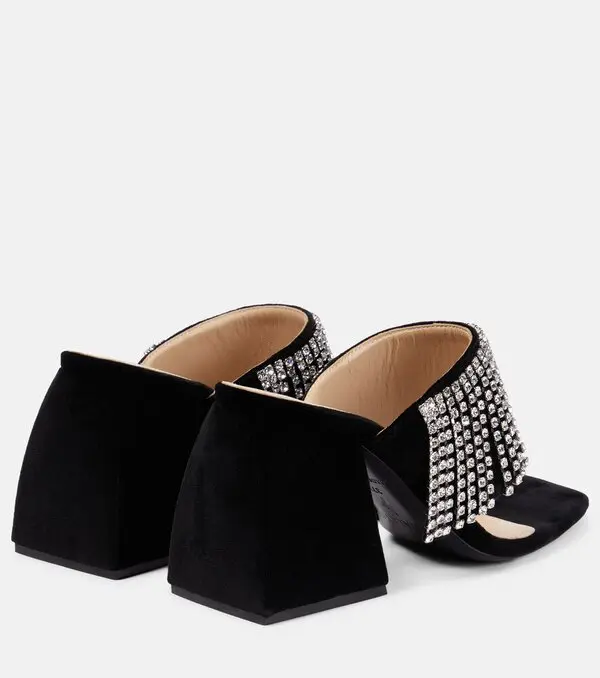 NODALETO Bulla Preston High Heel Sandals - Black