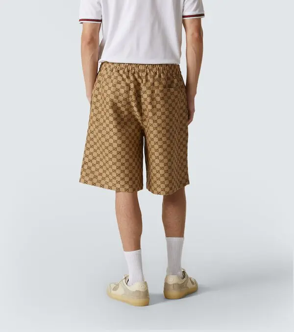 Gucci Gg Canvas Shorts - Beige