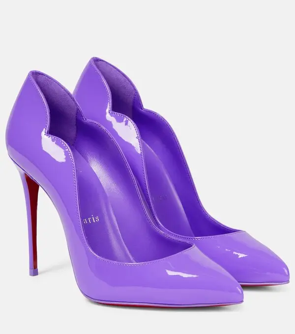 CHRISTIAN LOUBOUTIN Hot Chick Pumps - Purple