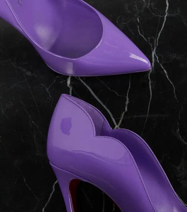 CHRISTIAN LOUBOUTIN Hot Chick Pumps - Purple