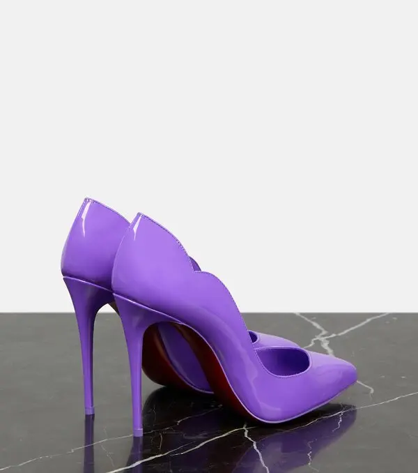 CHRISTIAN LOUBOUTIN Hot Chick Pumps - Purple