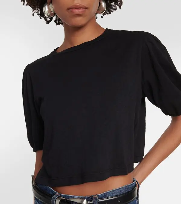 Velvet By Graham & Spencer Hilary Cotton Blend Top