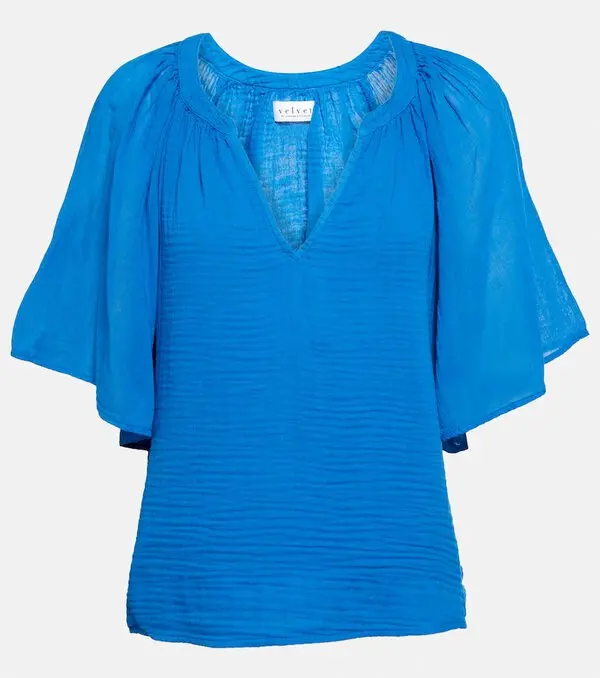 Velvet By Graham & Spencer Belle Cotton Top