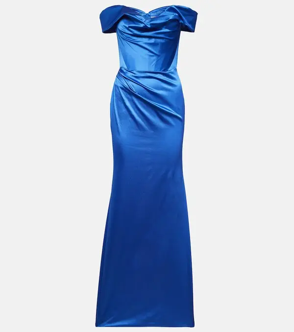 VIVIENNE WESTWOOD Draped Gown - Blue