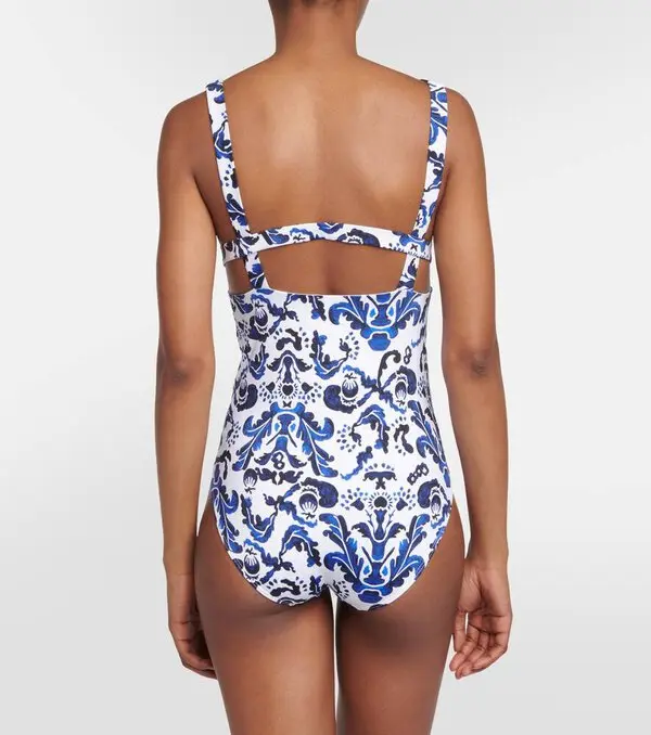 EMILIA WICKSTEAD Ana Printed Swimsuit