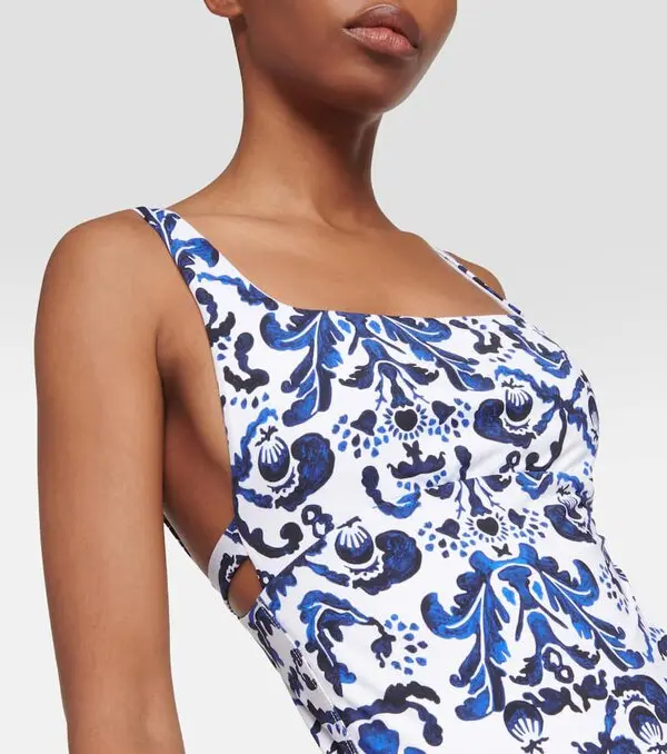 EMILIA WICKSTEAD Ana Printed Swimsuit