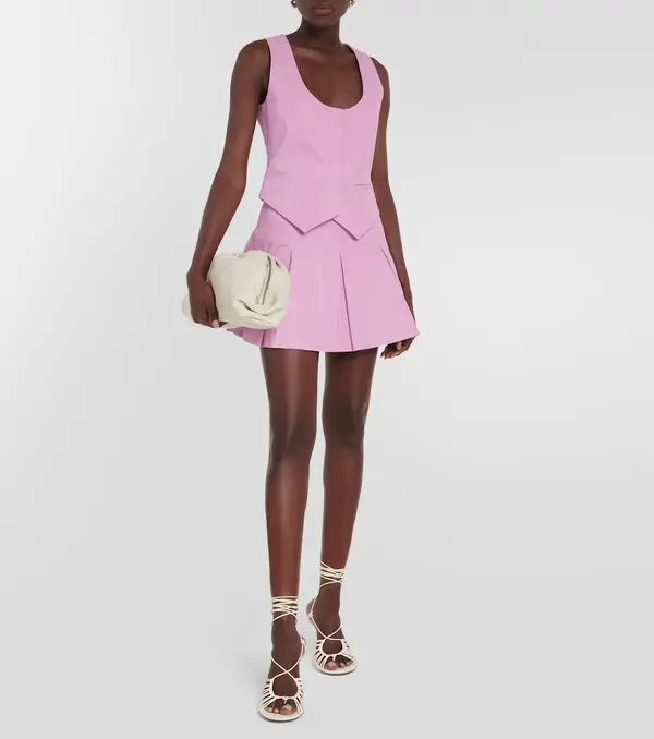 Stouls Adrian Leather Vest - Pink