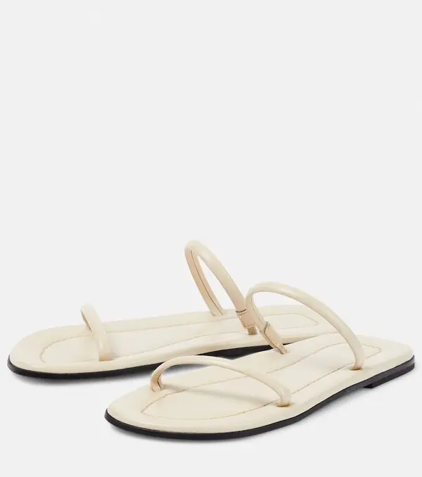 TOTEME The City Leather Slides