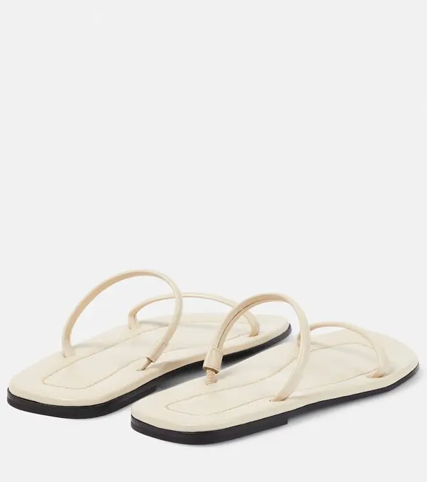 TOTEME The City Leather Slides