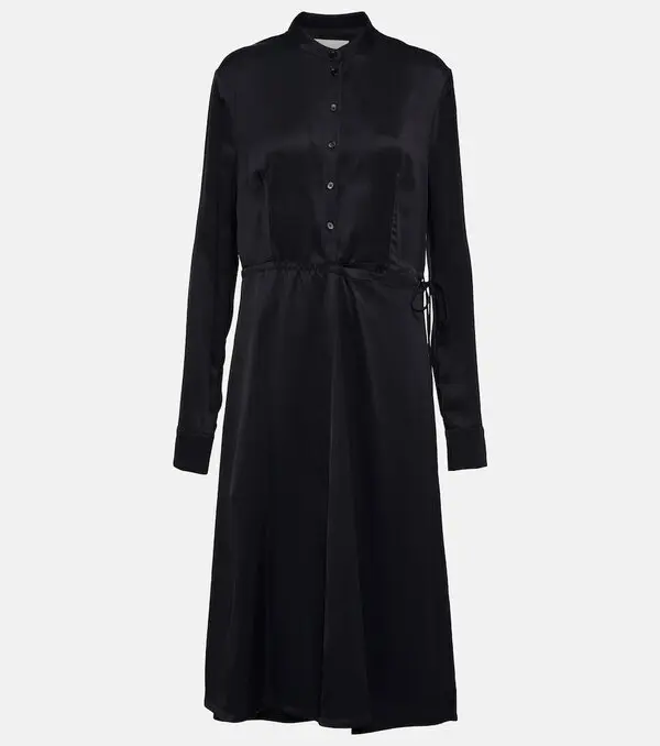JIL SANDER A-line Midi Dress - Blue