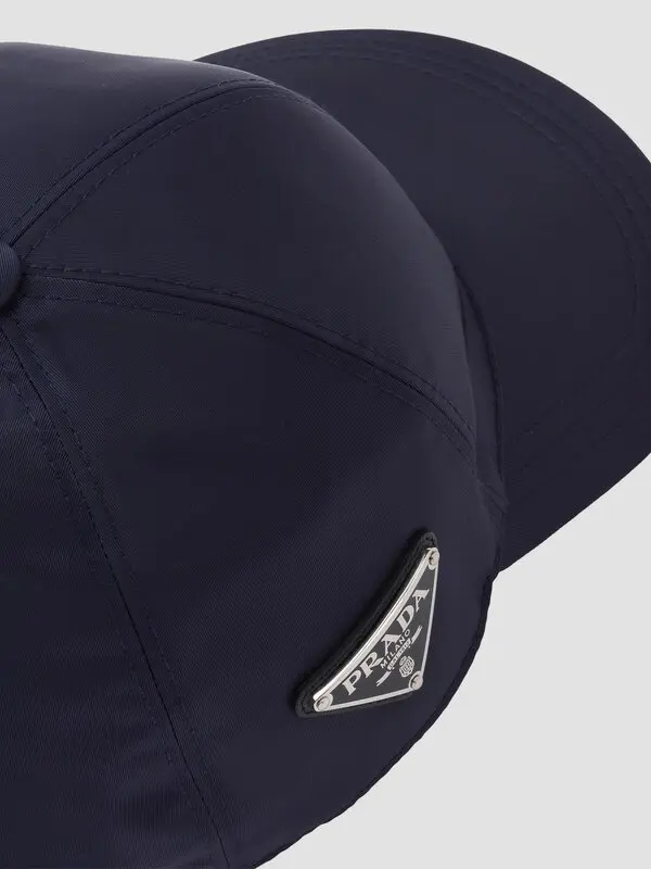 Prada Re-nylon Baseball Cap - Blue
