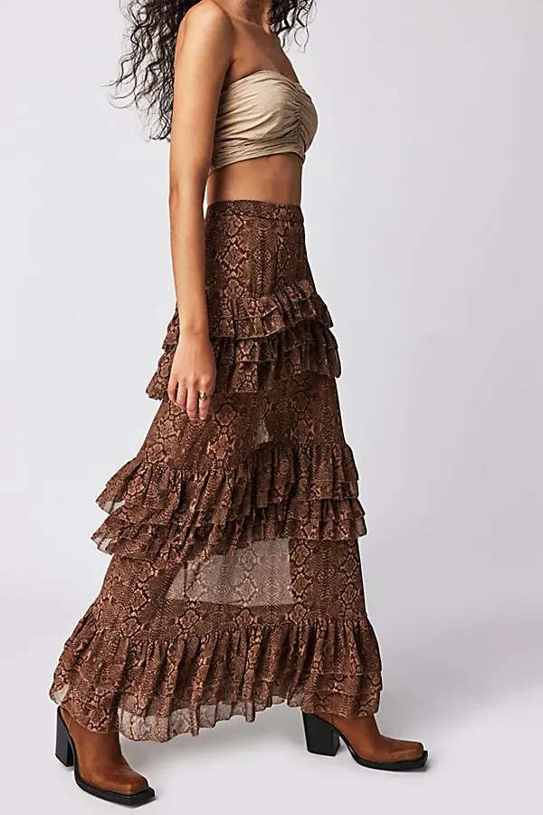 chinese dress ladies Buy Harriet Tiered Maxi Dress by SOMETHING 4 OLIVIA online