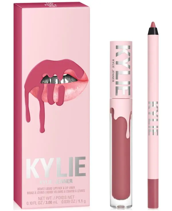 KYLIE COSMETICS 2-pc. Velvet Lip Set - 100 Posie K