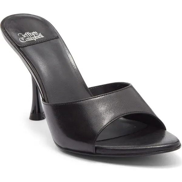 Jeffrey Campbell Agent Slide Sandal - Black