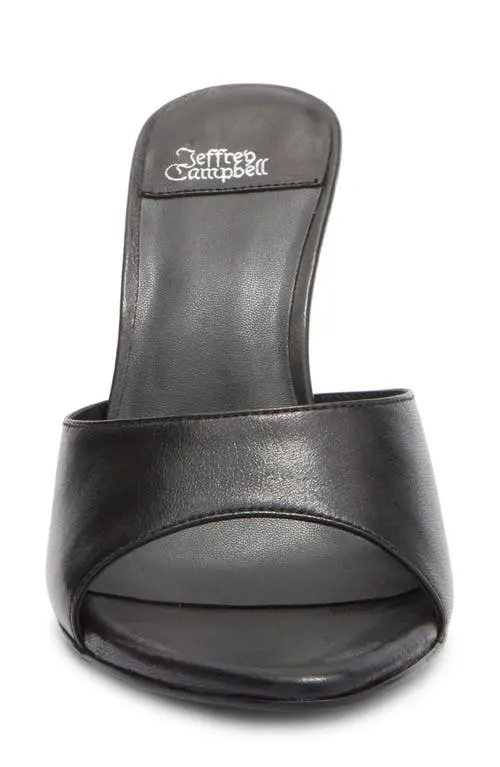Jeffrey Campbell Agent Slide Sandal - Black