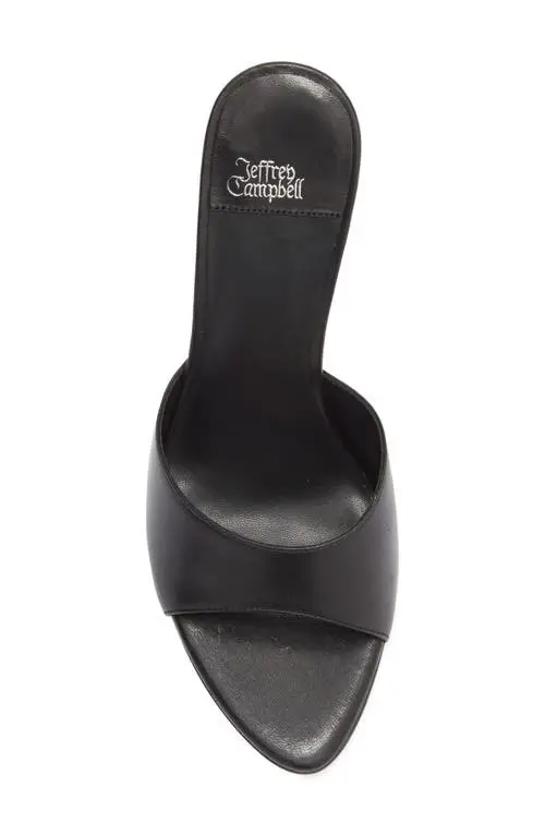 Jeffrey Campbell Agent Slide Sandal - Black