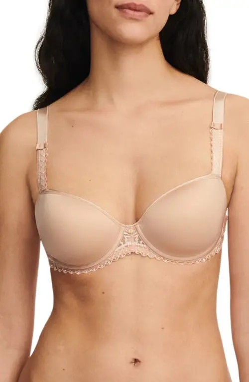 Chantelle Every Curve Demi Underwire Bra - Beige Blush-1n