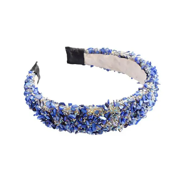 HEADBANDS OF HOPE All That Glitters Headband - Blue + Silver