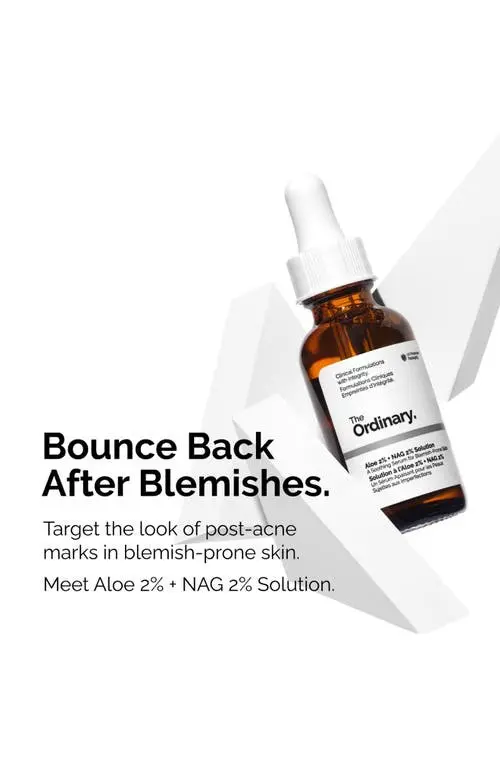 THE ORDINARY Aloe 2% + Nag 2% Solution For Post-acne Marks - No Color