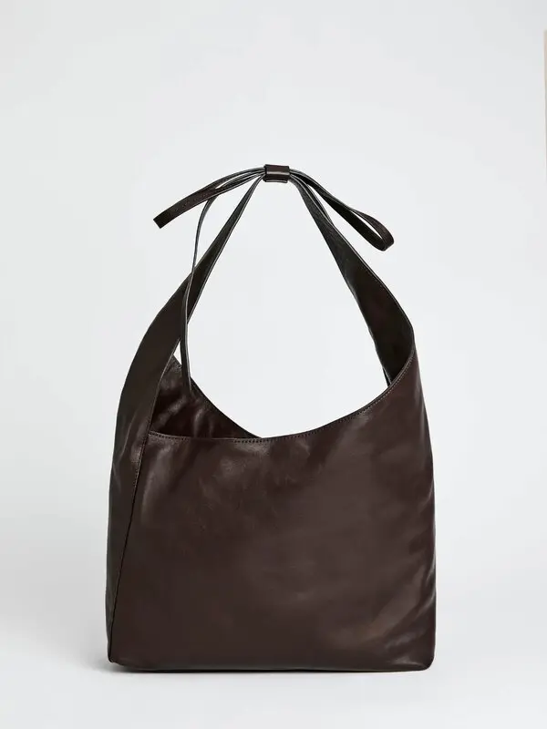 REFORMATION Vittoria Tote Bag - Brown