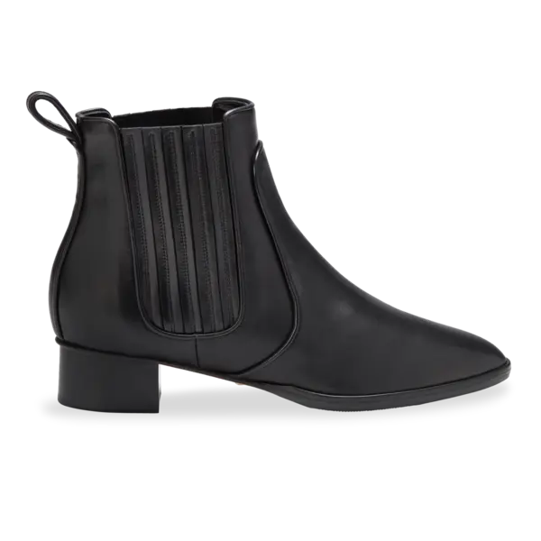 Sarah Flint Perfect Chelsea Boot 30 - Black Calf