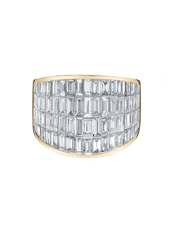 ANITA KO Galaxy 18k & 3.52 Tcw Diamonds Ring - Yellow Gold