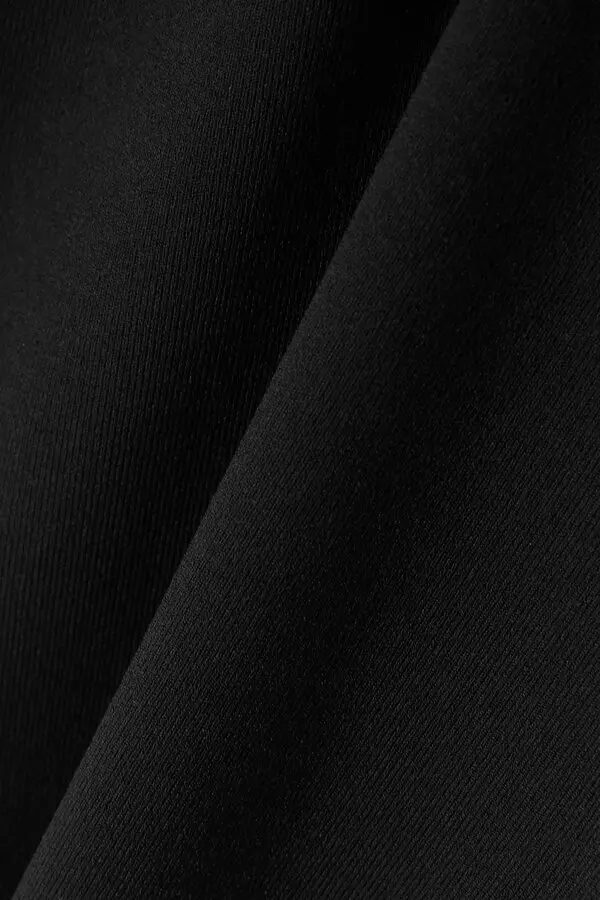 Victoria Beckham Vb Body Pointelle-trimmed Mini Dress